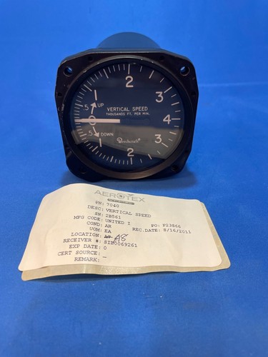 United Instruments Vertical Speed Indicator PN 7040 | eBay