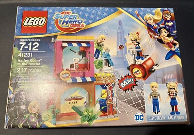 Lego DC Super Hero Girls 41231 Harley Quinn to the Rescue New ...