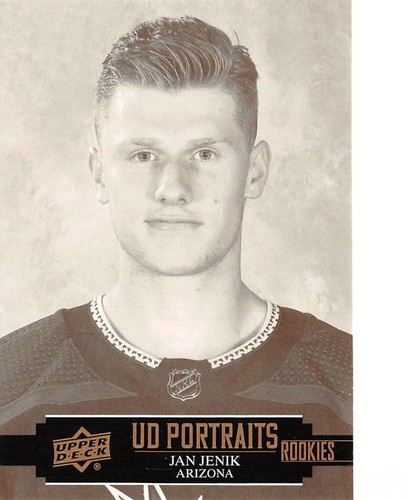2021-22 Upper Deck Portraits #P64 Jan Jenik | eBay