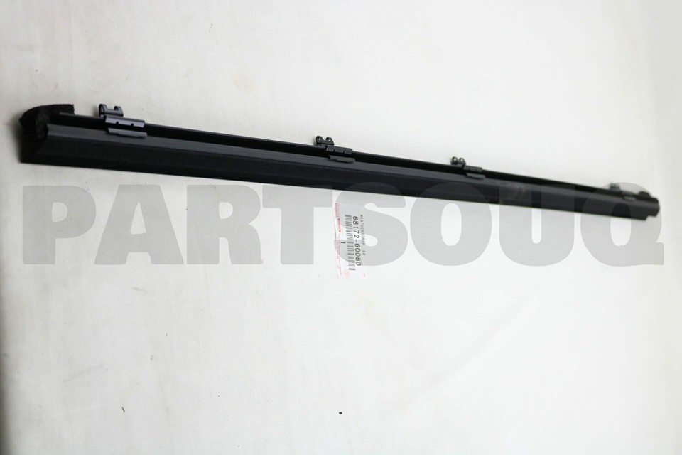 6817260080 Genuine Toyota WEATHERSTRIP, FRONT DOOR GLASS, INNER LH ...