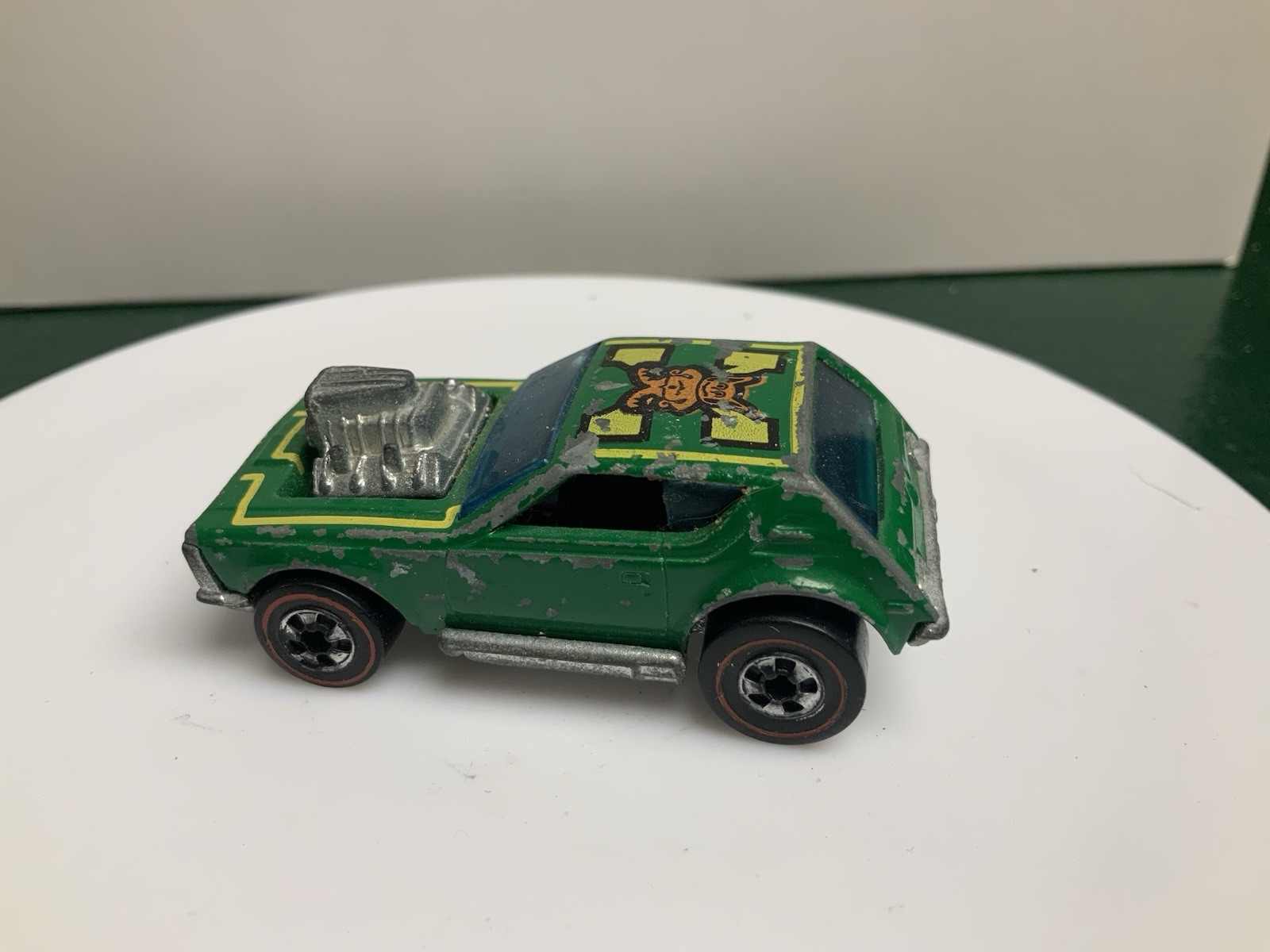 Hot Wheels Redline - 1975 Gremlin Grinder: Flying Colors Green Enamel ...