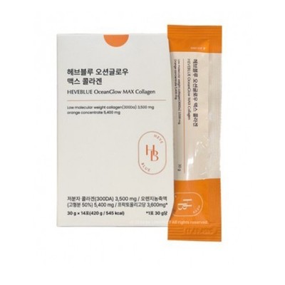 HEVEBLUE OceanGlow MAX Collagen 1Box (30g x 14ea) | eBay