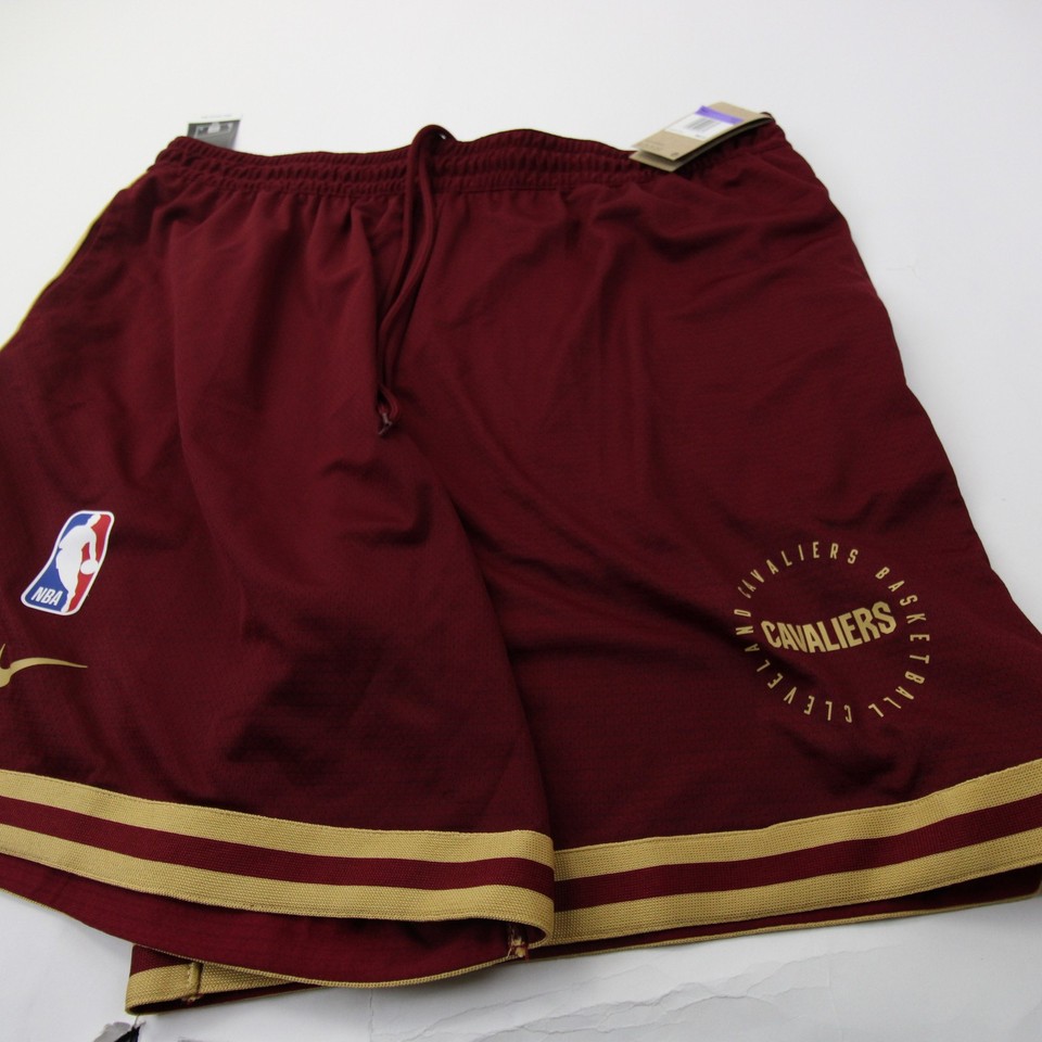 Cleveland Cavaliers Nike NBA Authentics Practice Shorts Men's Wine/Gold ...