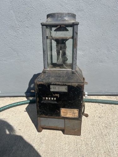 Antique Johnson Fare Box,Bus Trolley Street Car Coin/Ticket Machine ...
