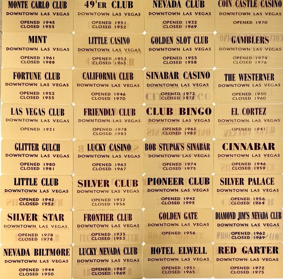 Desert Inn (7 Roulette Casino Chips) "4" Las Vegas Nevada Set | eBay