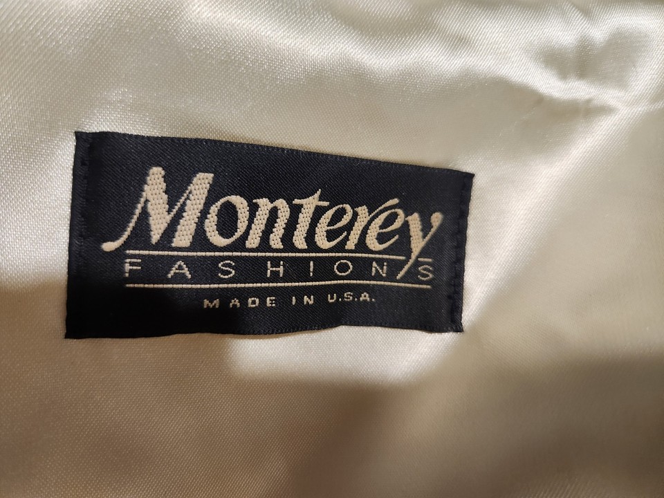 Monterey Fashions Women's Vintage Faux Fur Coat Cream/*sz3X*Good ...