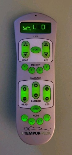 TempurPedic Tempur-Ergo 10003-RFREMS-L008 Wireless Remote Control | eBay
