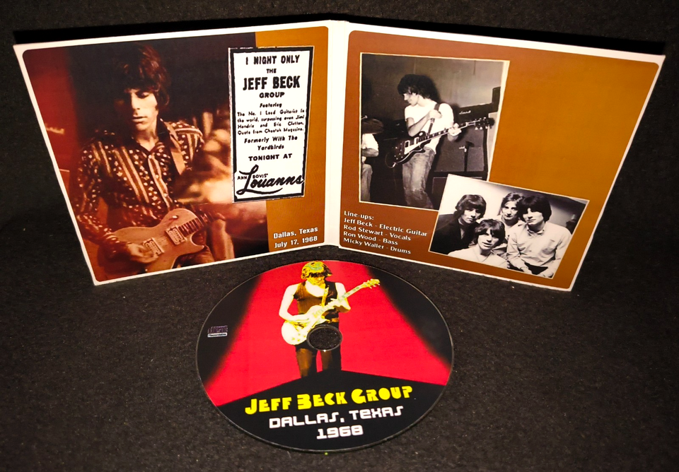 Jeff Beck Group Dallas 1968 Gate Fold CD package NEW | eBay