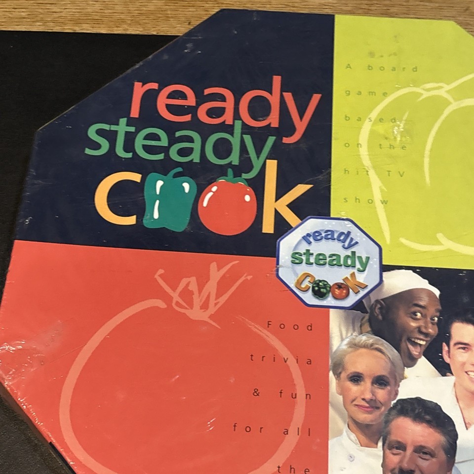 Ready Steady Cook Board Game - BBC Games 1998 - Vintage - New & Sealed ...