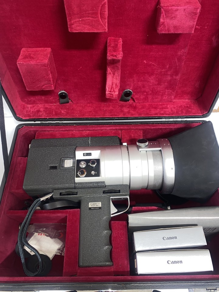 Vintage CANON Auto Zoom 1218 Super 8 8mm Movie Cine Film Camera From ...