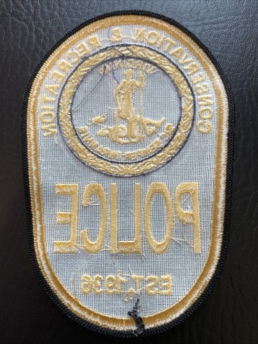 Virginia State Park Conservation Recreation Police Patch Ranger Game ...