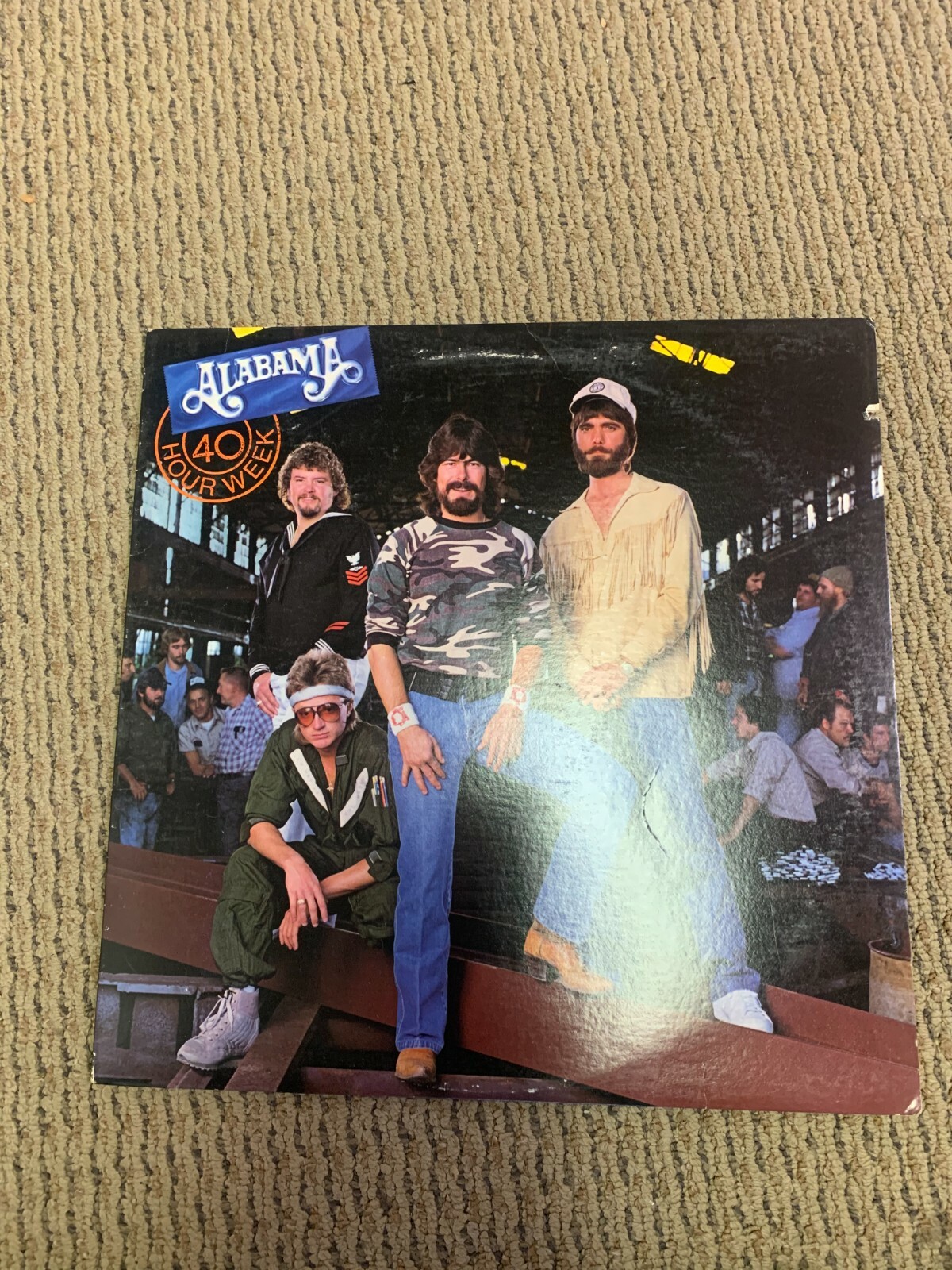 ALABAMA 40 HOUR WEEK VINYL LP VG | eBay