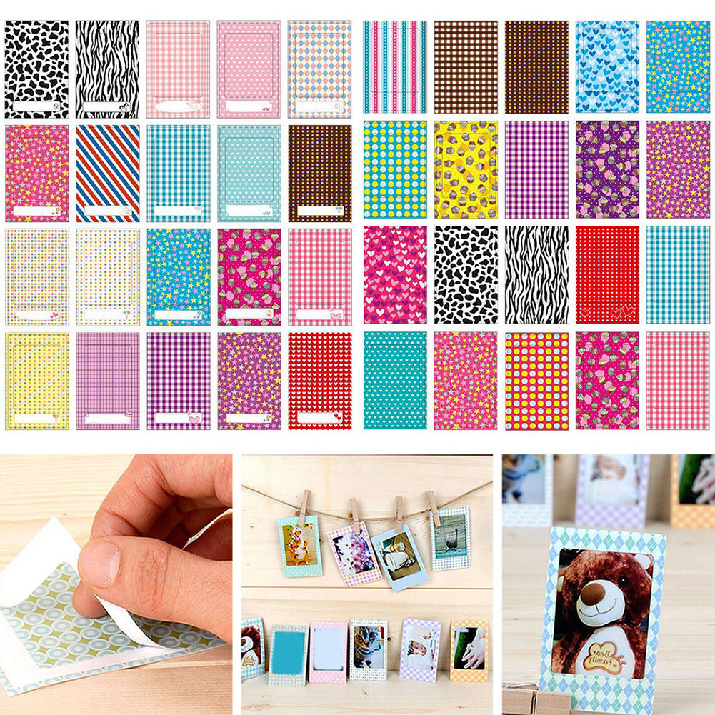 20Pcs 6x9cm Camera Photo Stickers Decoration for Polaroid FujiFilm ...