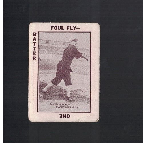 Jimmy Callahan Chicago White Sox 1913 WG6 Tom Barker Game Card READ | eBay