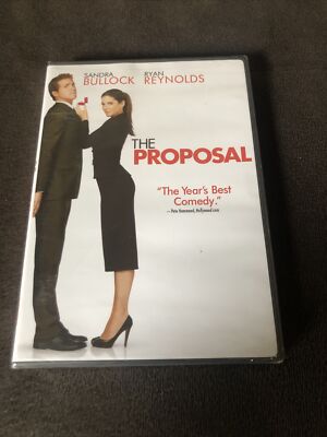 The Proposal (2009, DVD) Sandra Bullock, Ryan Reynolds New Sealed ...