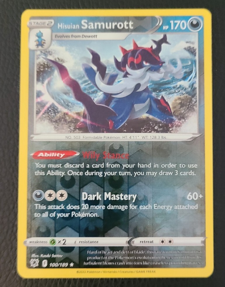 Samurott Evolution Chart