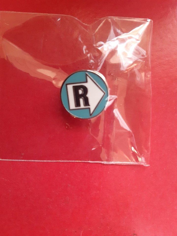 Reform UK Pin Badge new, 16mm diameter, 1.0mm thick silver nickel, 3 ...