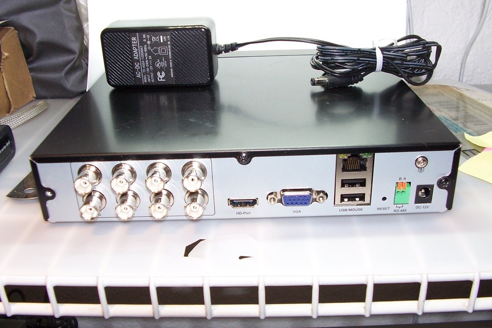 Funlux 8 Channels H.264 Digital Video Recorder WITH 4 Cameras & 1 TB ...