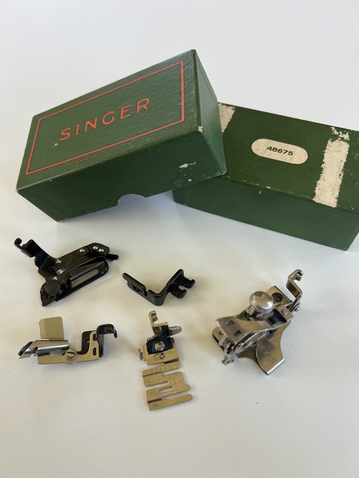 Vintage Singer 121464, 35931, 36865, 5 Star 1 Ruffler, Simanco 120842 ...