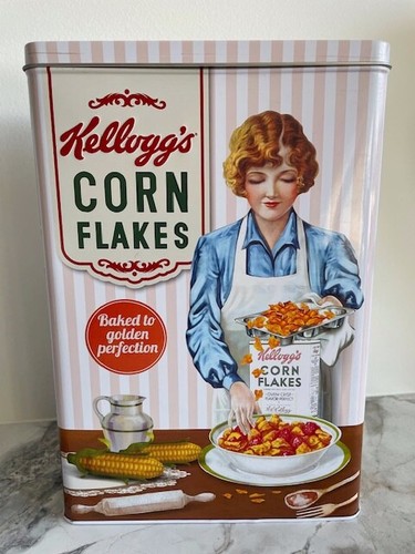 KELLOGG'S KELLOGGS CORN FLAKES RETRO NOSTALGIC TIN | eBay Australia