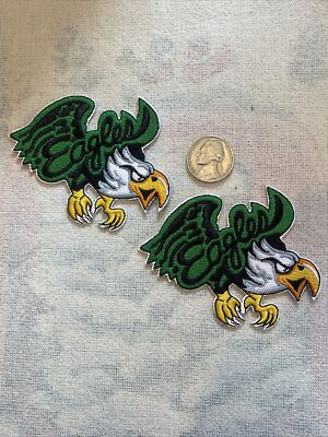 (2) Philadelphia Eagles Vintage Embroidered Iron On Patches Patch Lot 2.5” | eBay