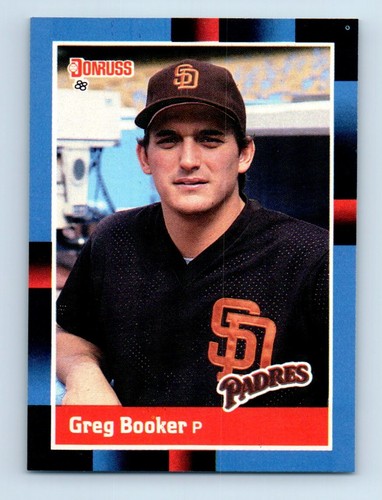 1988 Donruss Greg Booker San Diego Padres #311 | eBay
