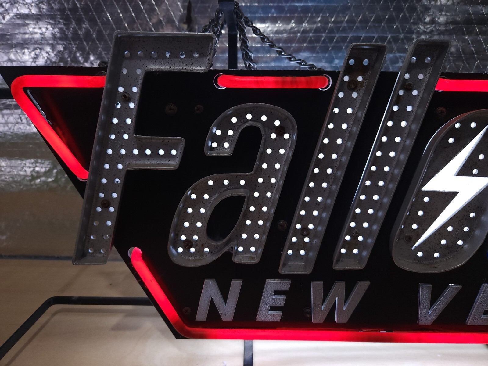 Fallout New Vegas Neon Sign - Rare Exclusive Light Up Video Game Promo ...