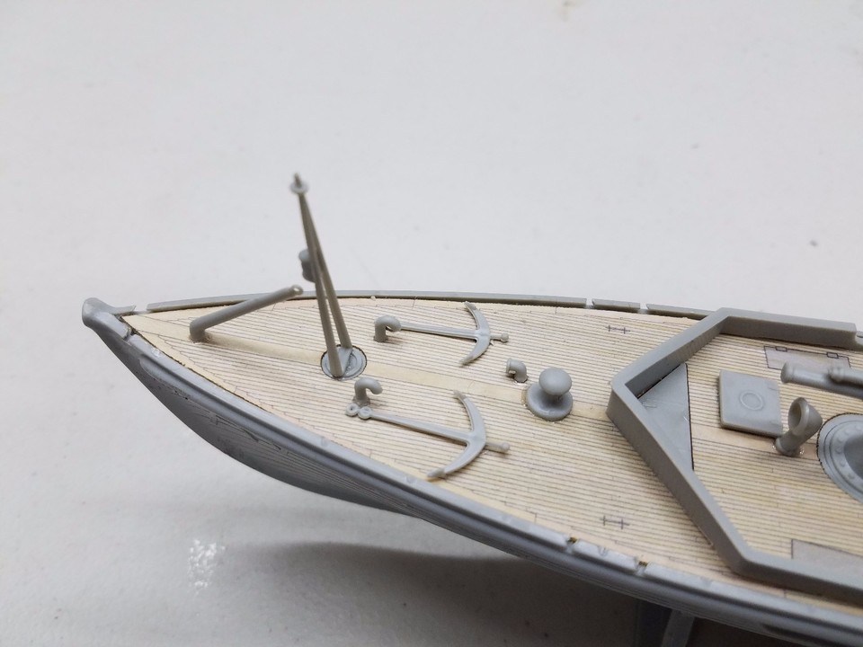 Wood Deck for 1/74 WWI Sub Chaser (fits Glencoe/Ringo) by Scaledecks ...