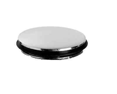 38mm Replacement Sink/Basin Waste Cap - Pop Up Chrome Plug & Black ...