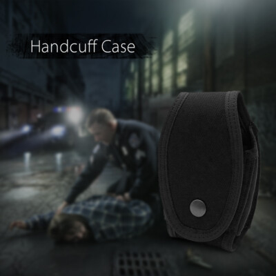 Handcuff Holder Snap Handcuff Sheath Cuff Pouch with Belt Loop M9Q8 ...