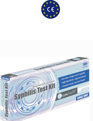 Clini-Health Syphilis test kit CE and FDA - UK SELLER - Fast Delivery ...