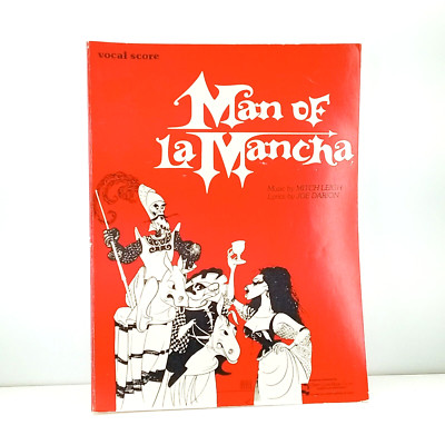 Man of La Mancha Complete Vocal Score Sheet Music Book 1965 Cherry Lane ...