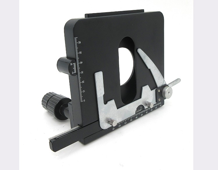 Microscope Metal Movable Stage Ruler Attachable Mechanical Stage X-Y ...
