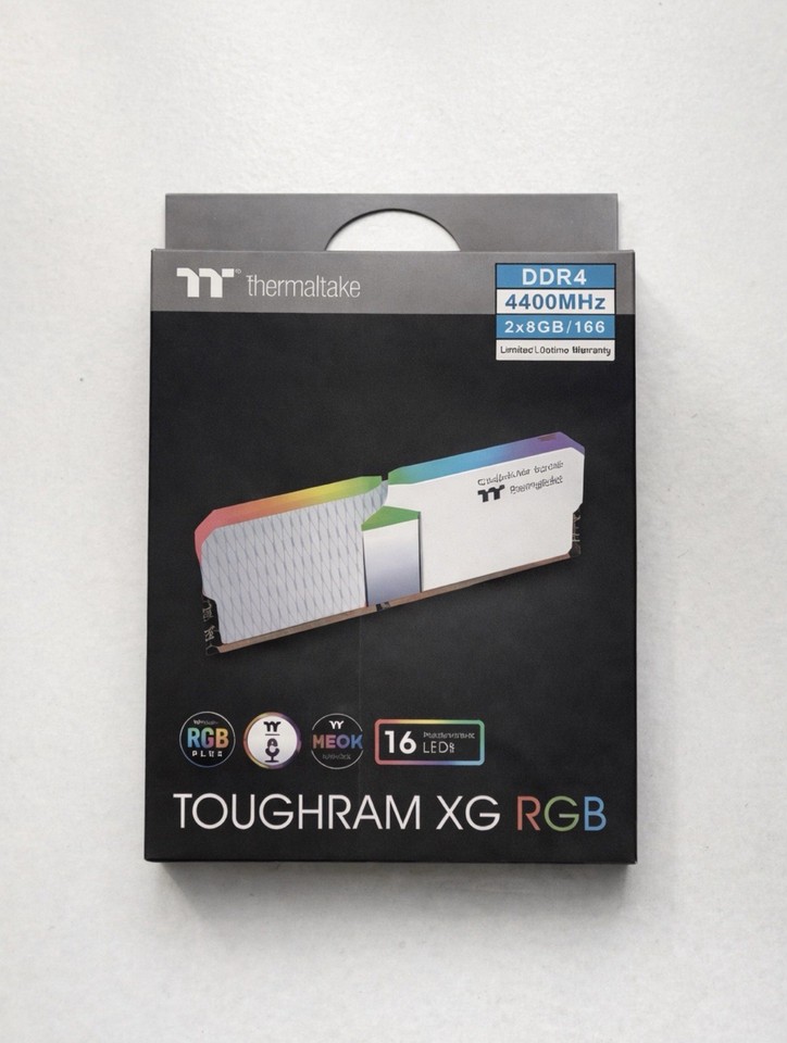 Thermaltake TOUGHRAM XG RGB DDR4 4400MHz 16GB 2x8 C19 Gaming RAM | eBay
