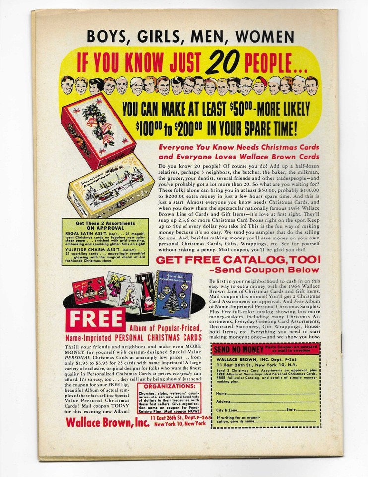 Superman 172 1964 DC Comics VG/F 5.0 Brainiac Lex Luthor Lois Lane ...