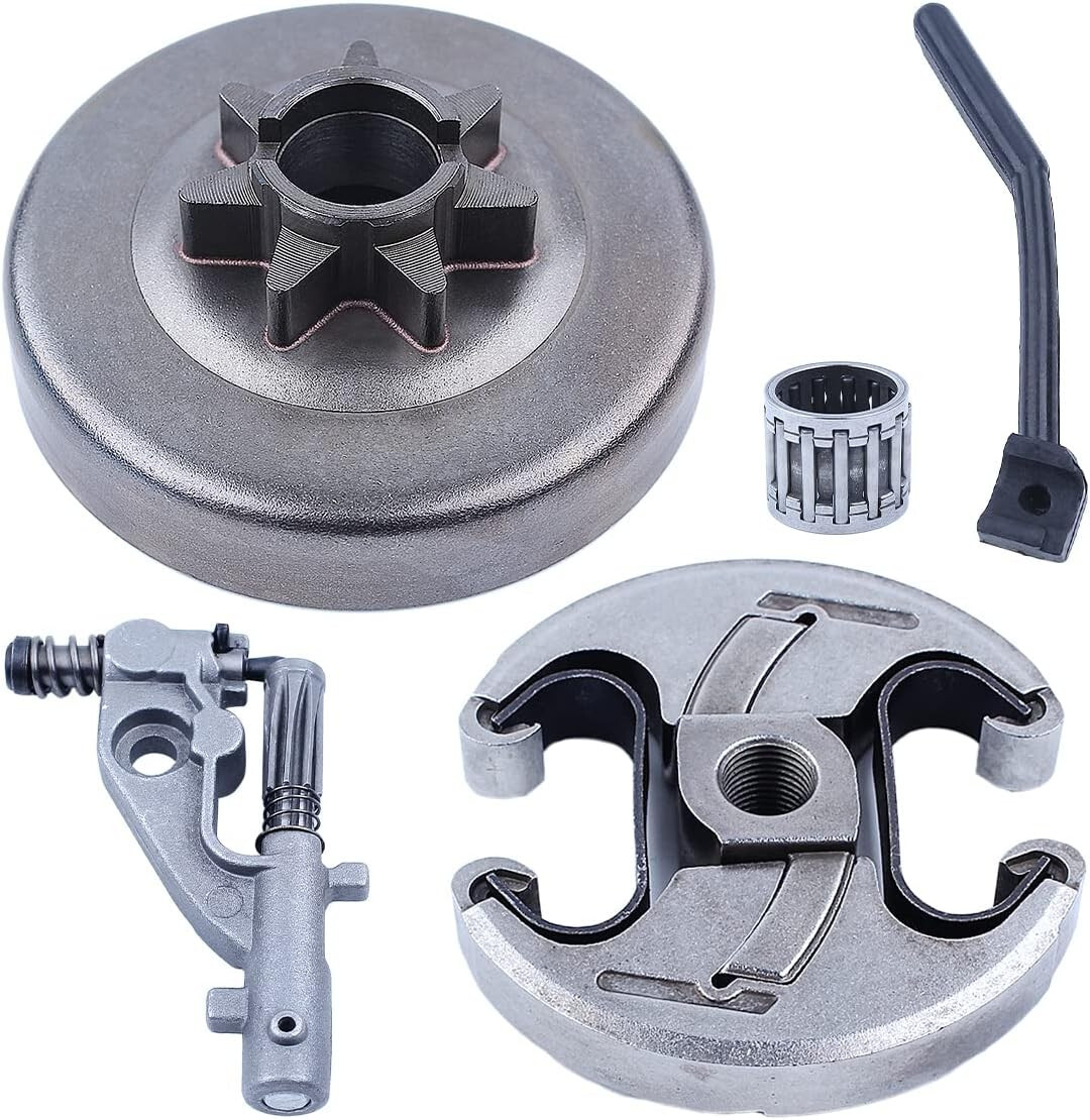3/8“-7T Sprocket Clutch Drum kt for Husqvarna 455 460 Rancher Chainsaw ...