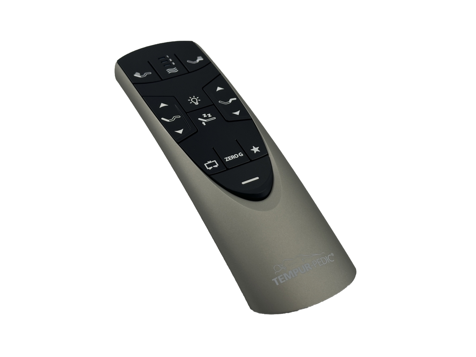 Tempur-Pedic RF502A Grey Ergo Power Extend Remote Control JLDK.30.01.36 ...