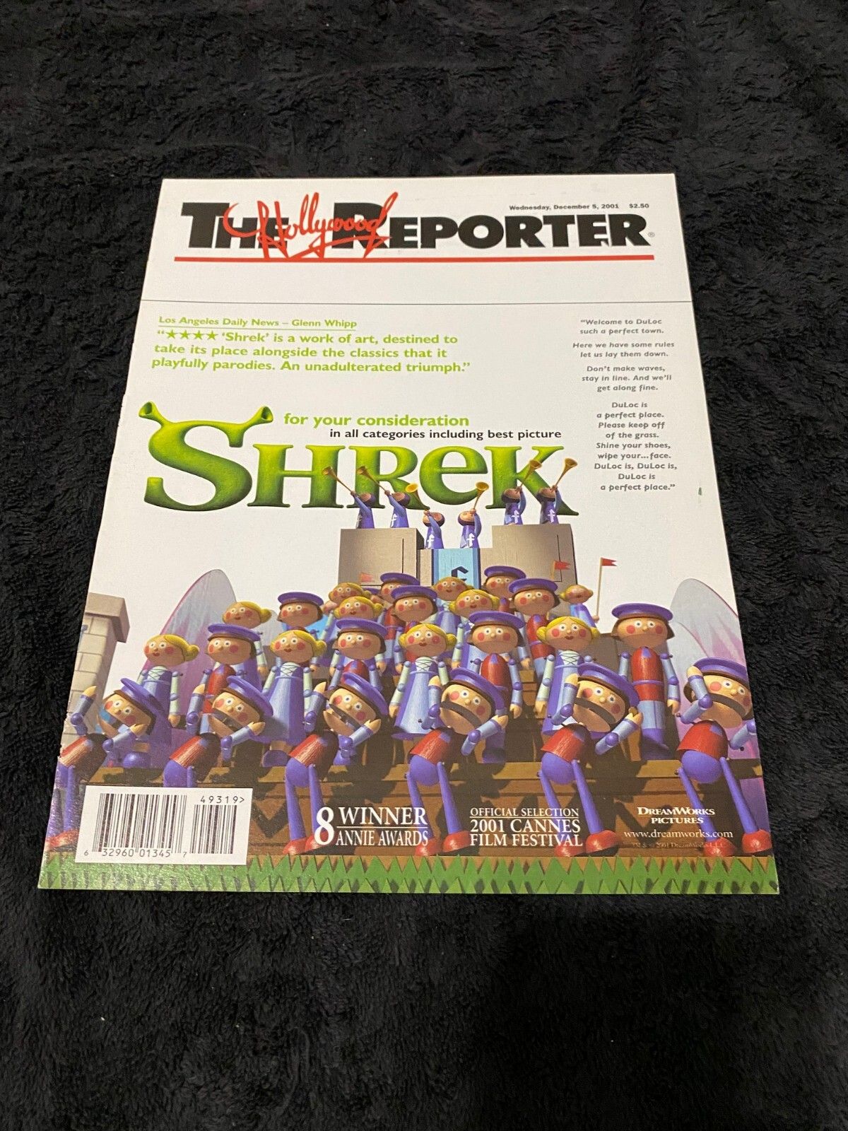 Welcome To Duloc Shrek 2001