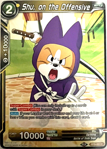 Dragon Ball Super - Shu, on the Offensive - Common | eBay