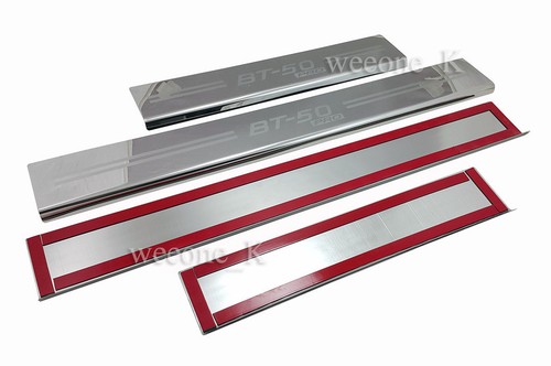 DOOR SILL STAINLESS STEEL SCUFF PLATE FOR MAZDA BT50,BT-50,BT 50 PRO ...