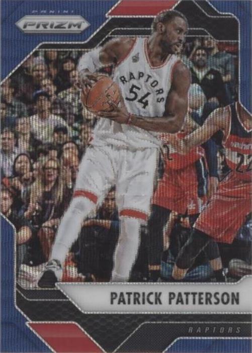 2016-17 Panini Prizm - Patrick Patterson #219 Blue Wave Prizm /99 for ...