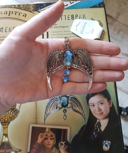 Ravenclaw Lost Diadem Tiara Crown Horcrux Pendant Harry Potter Necklace ...