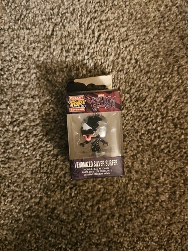 Funko Pocket POP! Keychain Marvel Venom Venomized Silver Surfer ...