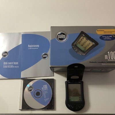 Palm m100 handheld 2 MB RAM 2001 schwarz PDA | eBay.de