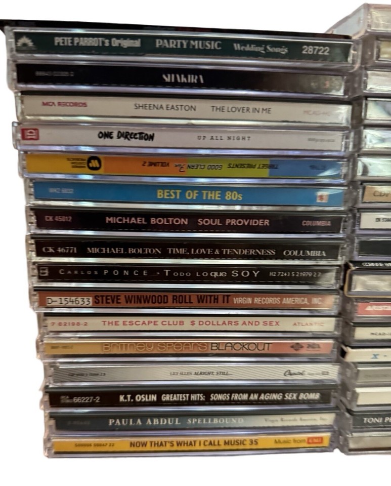 Lot of 35 Pop CDs - Mostly Women Artists Bulk Wholesale - GUC to EUC | eBay