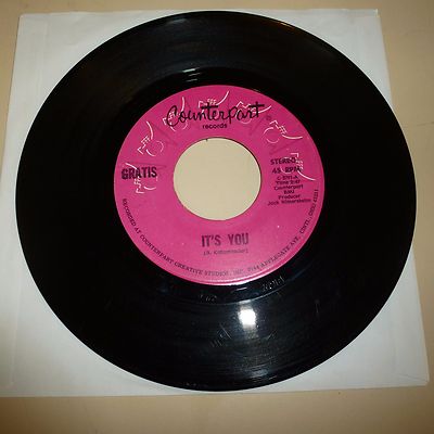 OHIO GARAGE BAND 45 RPM RECORD - GRATIS - COUNTERPART 3791 | eBay