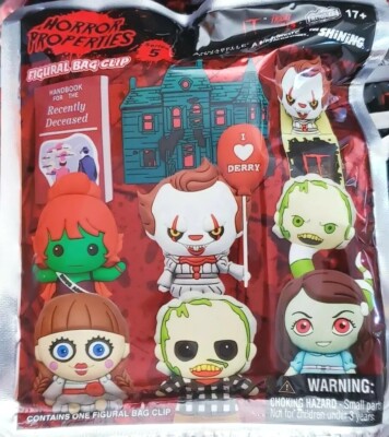 Horror Properties Series 5 Figural BLIND Bag Clip/key chain Horror ...