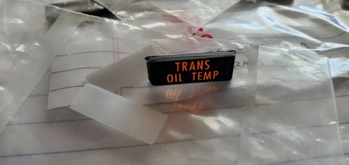 NOS Grimes Honeywell NOM Filter Lens PN# 25-0195-1488 "TRANS OIL TEMP ...