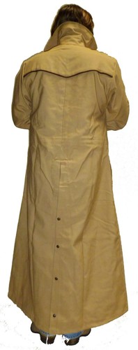 WESTERN COWBOY RANGER DUSTER COAT QUILT or Nylon LINED | eBay