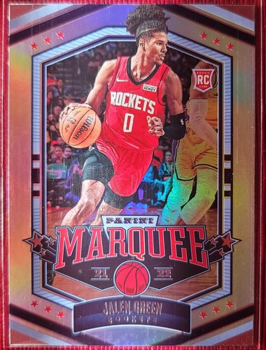 2021-22 Panini Chronicles #366 Jalen Green Marquee Basketball Rookie ...